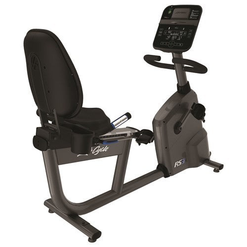 دراجة Rs3 المتكئة مع وحدة تحكم Track Connect – Delta Fitness